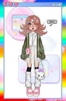 Pastel Blue Cotton Candy Layout [FREE] - ♡ mochi resources ♡ - Everskies