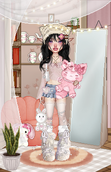 Sakura Layout [FREE] - ♡ mochi resources ♡ - Everskies